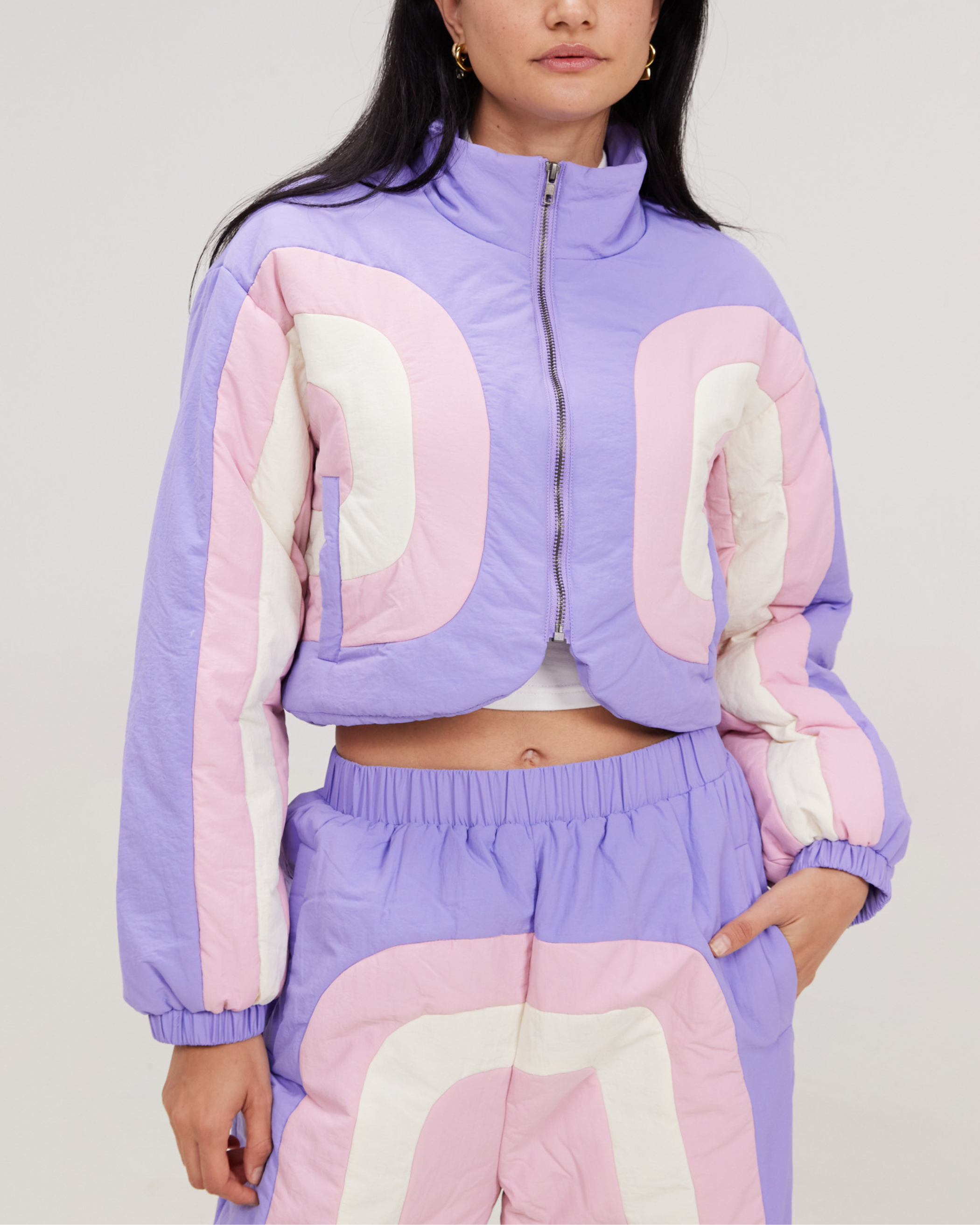 Poppin Puffer Cropped Jacket – Samii Ryan