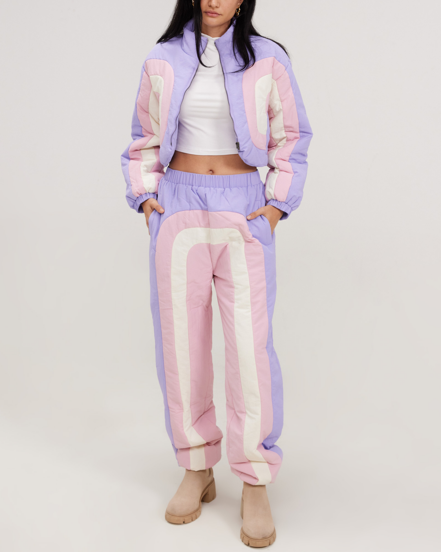 Poppin Puffer Cropped Jacket – Samii Ryan