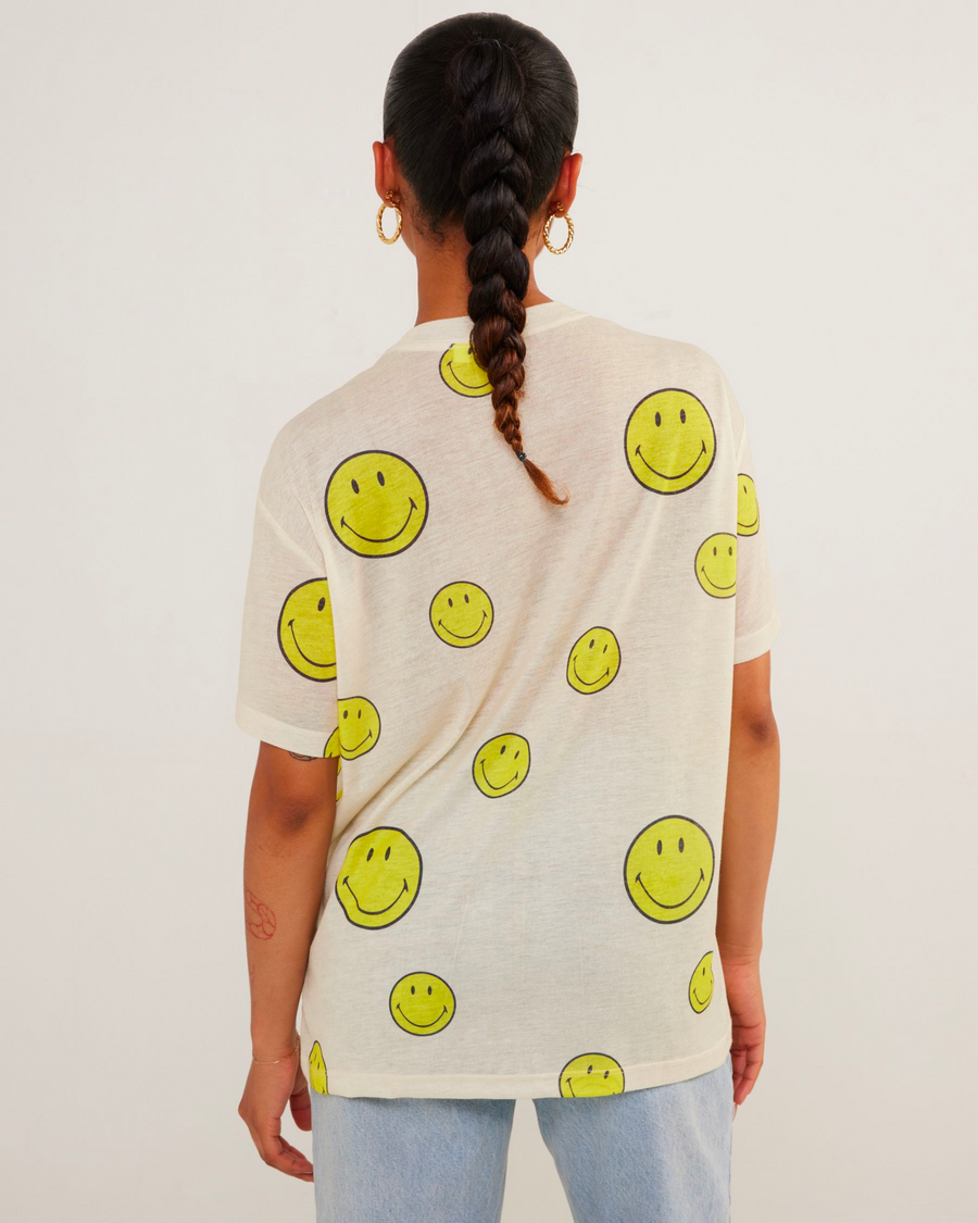 Smiley® Oversized Tissue Tee – Samii Ryan