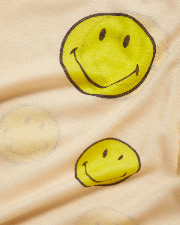 Smiley® Oversized Tissue Tee - By Samii Ryan