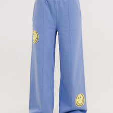 Smiley® Straight Leg Pants, Blue – Samii Ryan